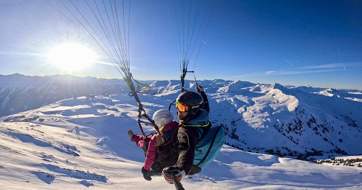 Paragleiten in der Wildkogel-Arena mit der Flugschule Pinzgau