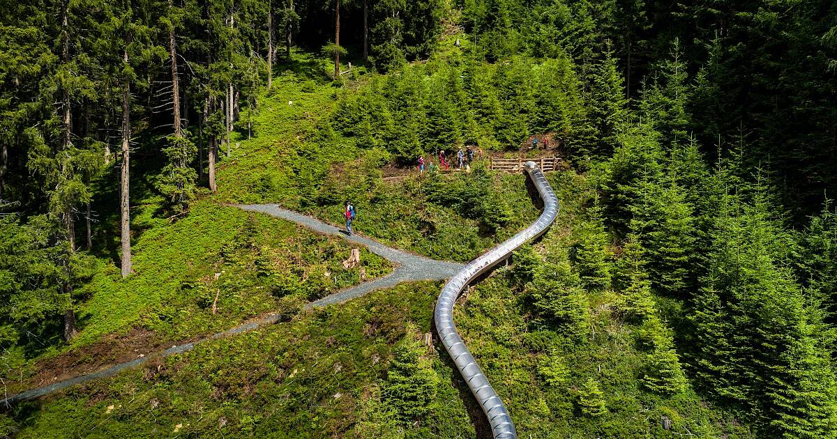 Family Adventure: Slide Path at Wildkogel | Austria